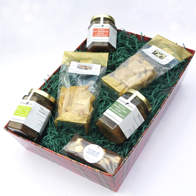 The Potash Farm Christmas Wrapped Tray | Hampers | Potash Farm